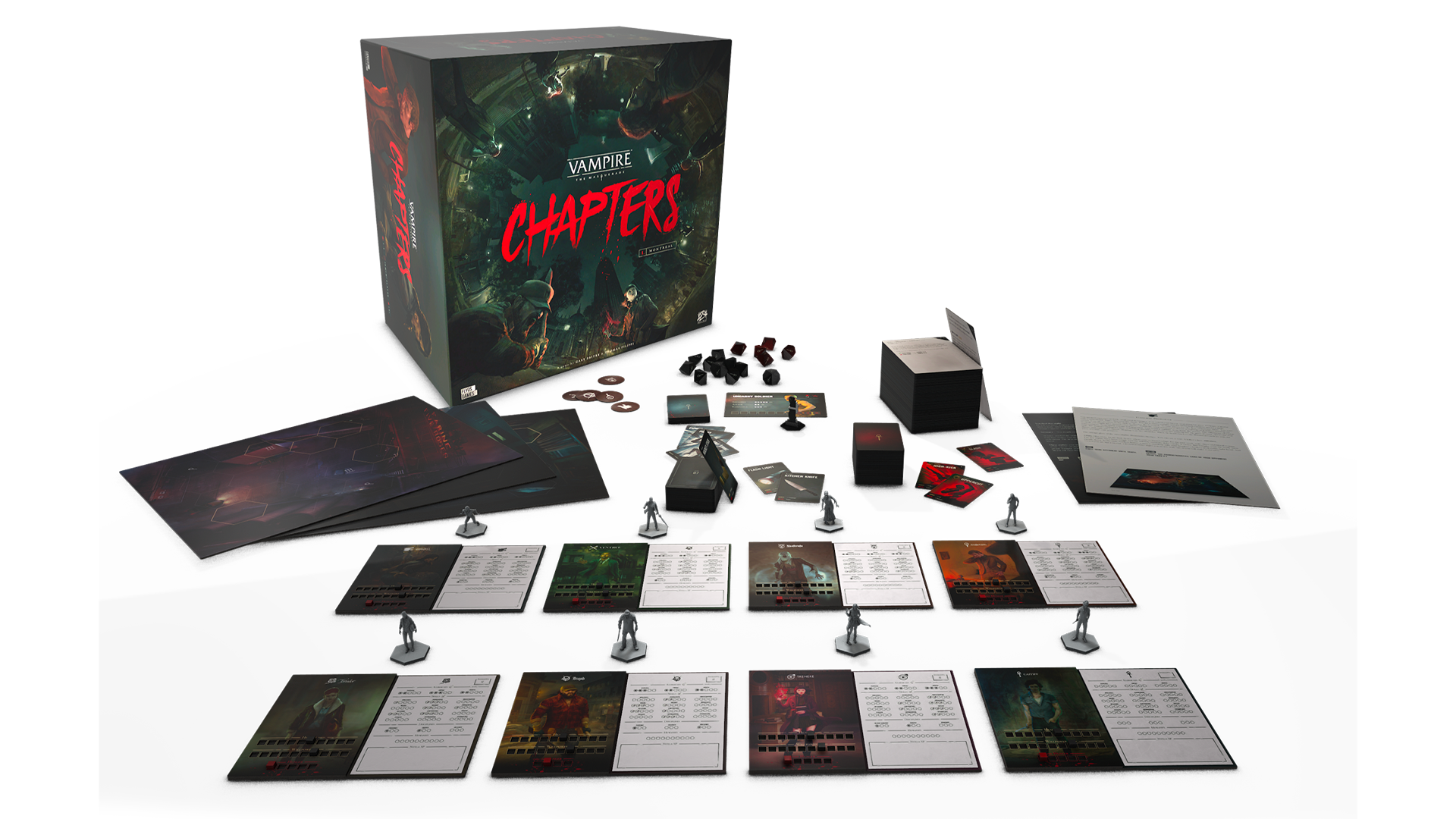 Vampire: The Masquerade - Chapters bridges the gap between board game and RPG | Dicebreaker
